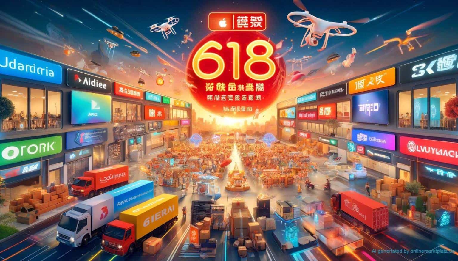 618 Grand Promotion 2024 von JD.com mit Rekordwachstum
