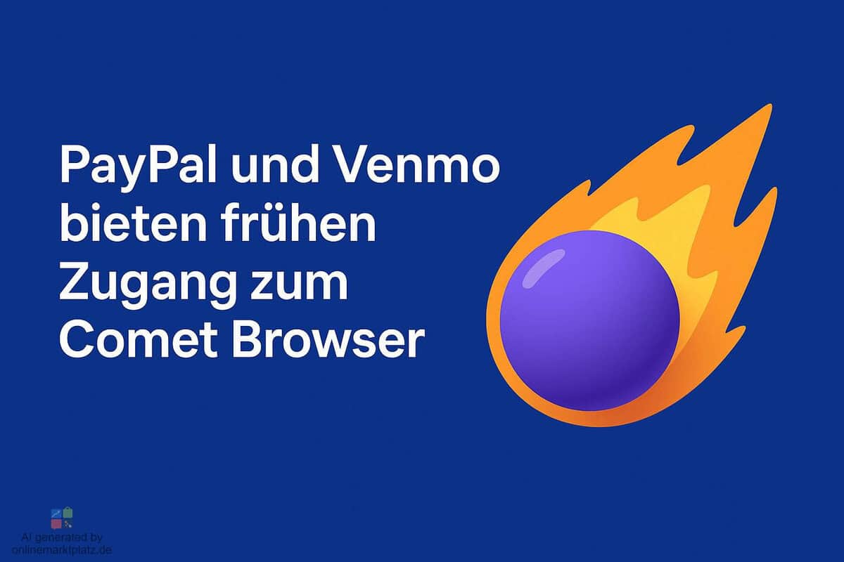 Comet Browser: PayPal und Venmo bieten frühen Zugang